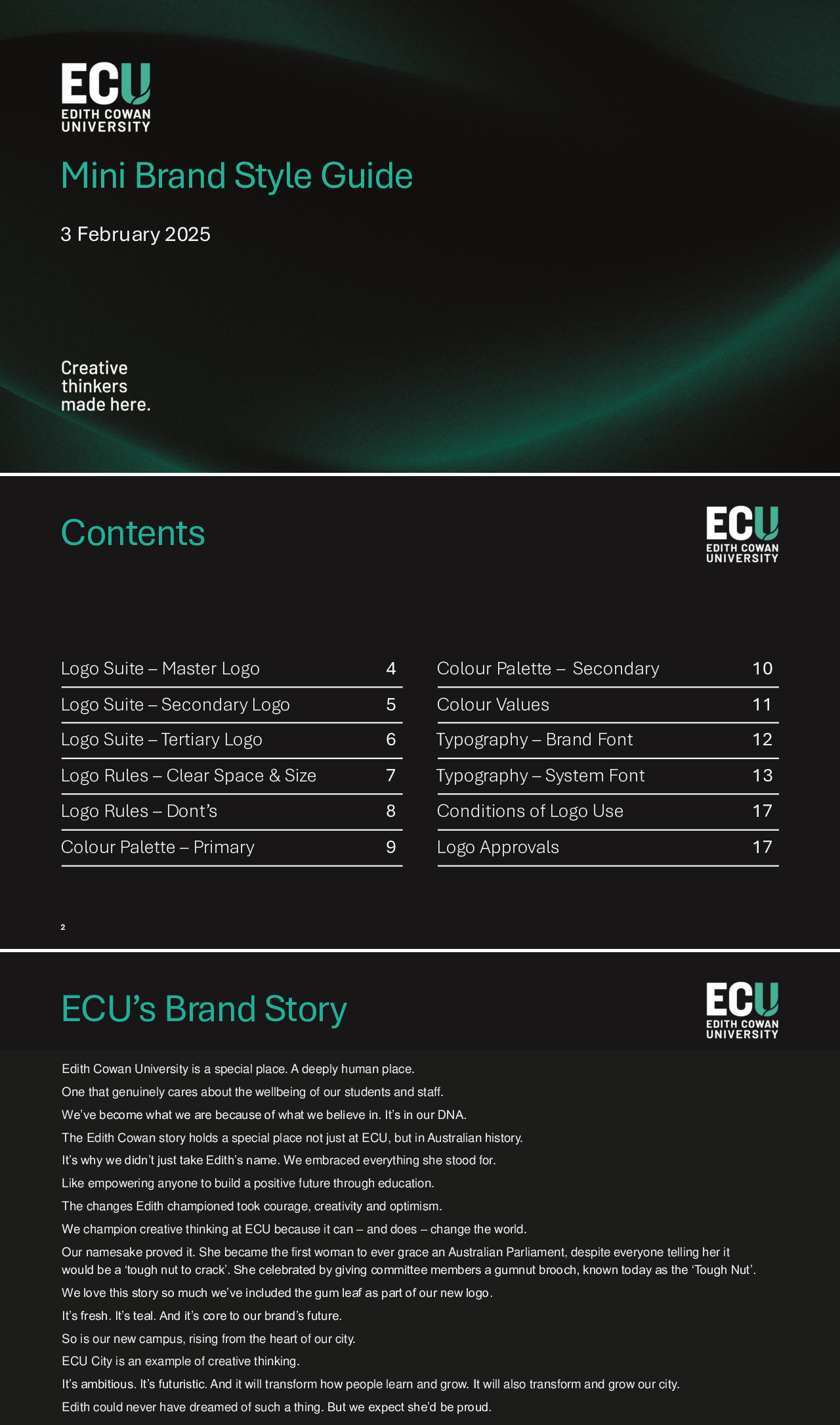 ECU Mini Style Guide - ECU Agent Hub